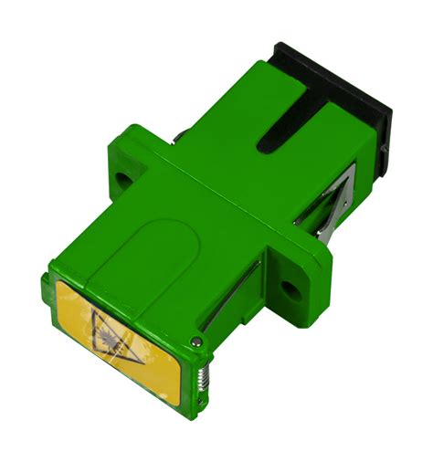 OPTON Adapter SC APC With Flap SM SIMPLEX