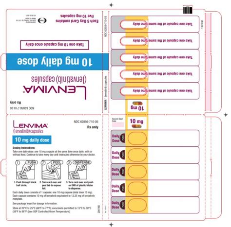 Lenvima Package Insert Prescribing Information Moa