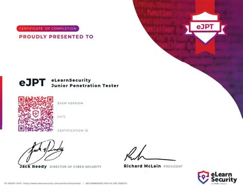 Your Ejpt Certificate Pdf