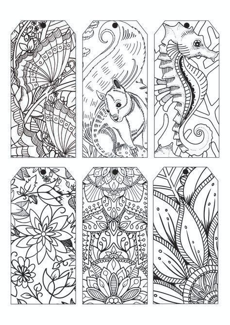 Pin On Marcapáginas Coloring Bookmarks Coloring Bookmarks Free Free