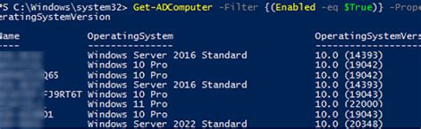 Find Windows Os Versions And Builds In Active Directory Windows Os Hub