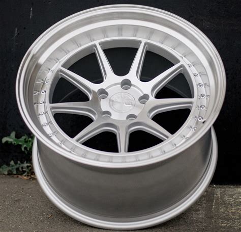 4 Pcs 18x105 5x1143 22 Aodhan Dsx Wheels Silver Machine 18 Concave