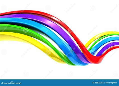 Colorful Abstract Curve Stripe Background Stock Illustration Illustration Of Decoration