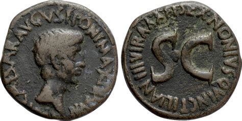 Biddr Numismatik Naumann Auction 116 Lot 790 Augustus 27 Bc 14 Ad