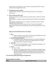 Master Geog Notes Dragged Pdf Temporarily But Return Migration Is Often Difficult Or