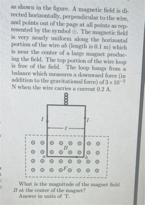 solved 020 10 0 points a rectangular loop of wire hangs