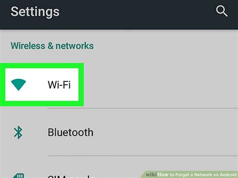 How To Forget A Network On Android Steps With Pictures