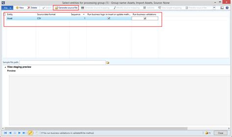 Dynamics Ax Tips Import Assets Using Data Import Framework Ax 2012 R3