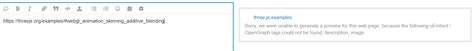 Examples Opengraph Meta Tags · Issue 24304 · Mrdoobthreejs · Github