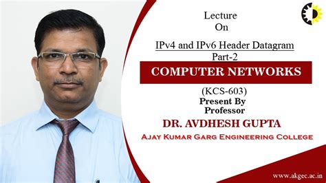 Ipv4 And Ipv6 Header Datagram Part 2 Computer Networks Lecture 04