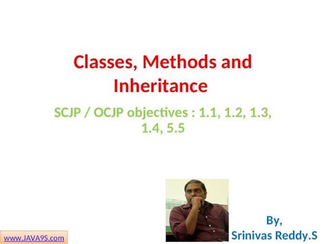 Ppt Java Classes Methods And Inheritance Dokumentips