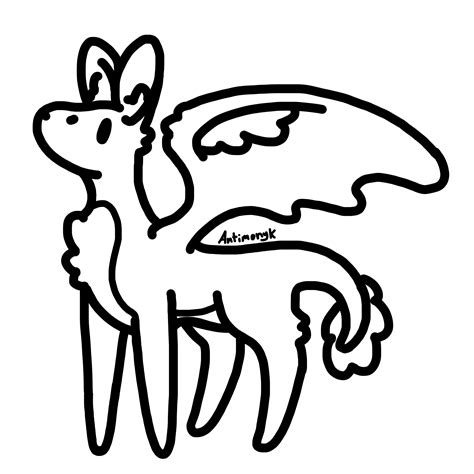 F2u Silly Chibi Dragon Bases On Toyhouse