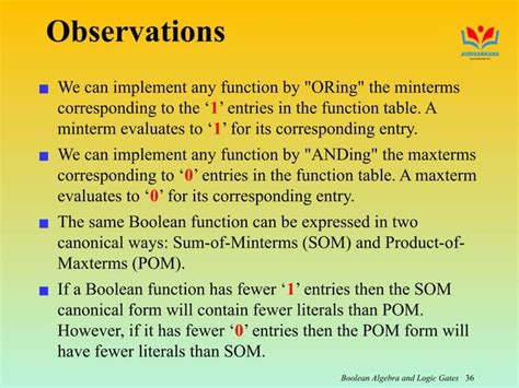 03 Booleanalgebra Boolean Algebra Pptx Physics Science