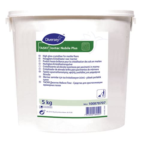 Taski Jontec Nobile Plus 5kg High Gloss Crystallizer For Marble Floors Diversey Ch