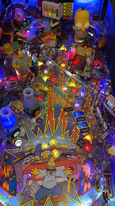 The Simpsons Pinball Party Pinball Machine Stern 2003 Pinside Game