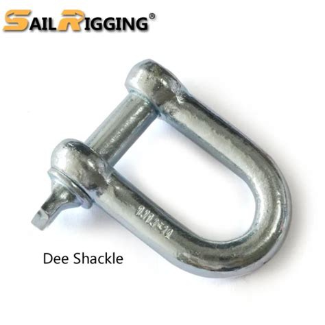 Drop Forged Anchor Shackle European Type Large Dee Shackle Crane