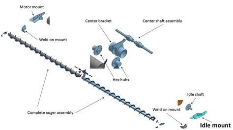 Cwi Macdon Pea Auger Idle Mount
