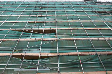 Scaffolding Work Platform Stock Image Image Of Flats 100019773