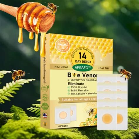 Afgafg™ Bee Venom Lymphatic Drainage Slimming Patch Buy Today Get 55 Discount Molooco
