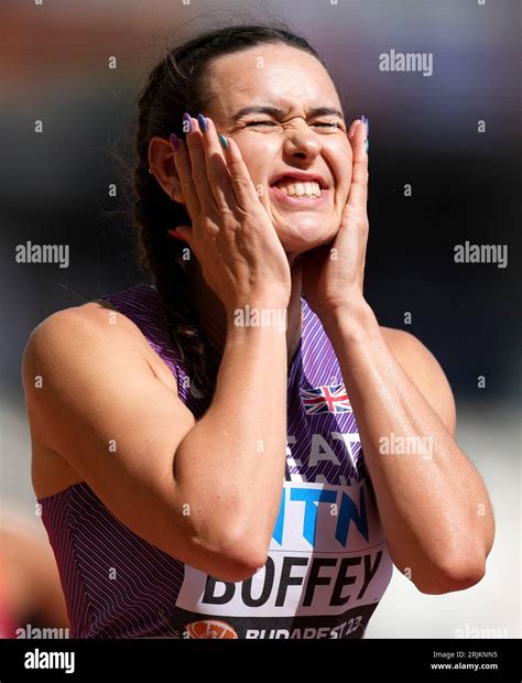 Great Britains Isabelle Boffey Following The Womens 800m Heats On Day