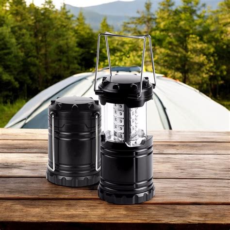 Gy18 Lampu Lentera Camping 30 Led 100 Lumens Water Resistant Desain Lipat Praktis Untuk