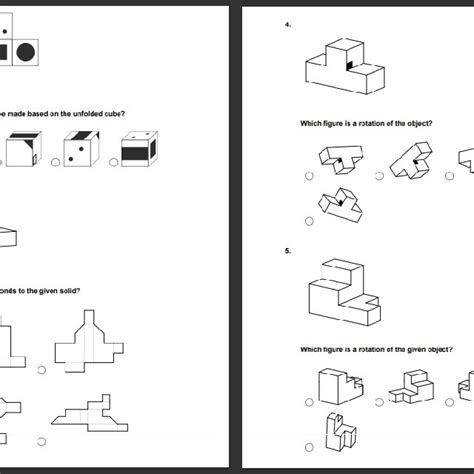 The Spatial Cognition Test Modified From Download