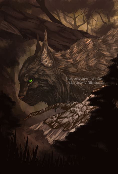 Lynx Painting with Process Video on Behance