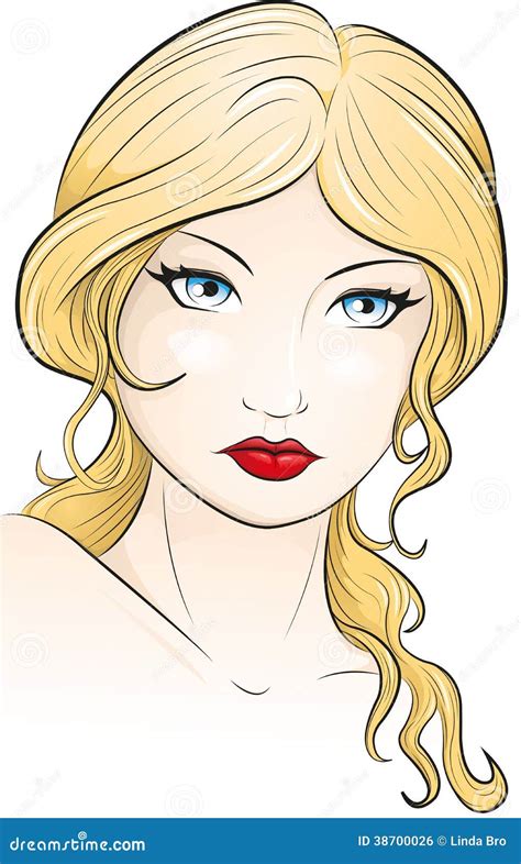Woman Stock Illustration Illustration Of Drawing Line 38700026