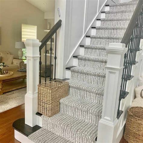 23 Modern Stair Runner Ideas For A Quick And Easy Staircase Upgrade