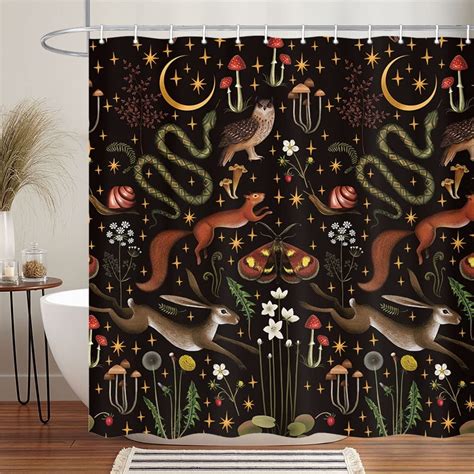 Fairy Rustic Forest Shower Curtain For Bahtroom Ubuy India