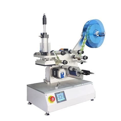 Semi Automatic Flat Surface Bag Box Labeling Machine Ykautom