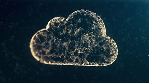 Cloud Computing Network Concept Stock Illustration Illustration Of Futuristic Connection