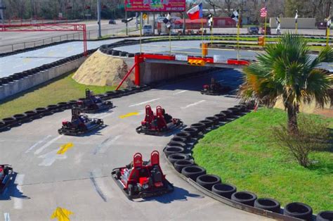 Go Joyriding With Go Karts Houston Tracks To Pedal To The Metal