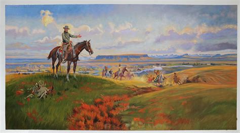 Charles M Russell And His Friends Charles M Russell Hand Painted Oil