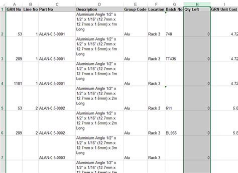 Knowledge Base Amending Stock Figures When Traceability Batch Control Is Not Maintained