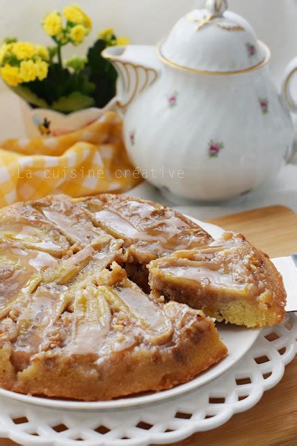 La Cuisine Creative Prevrnuti Kolač Sa Bananama I Karamelom