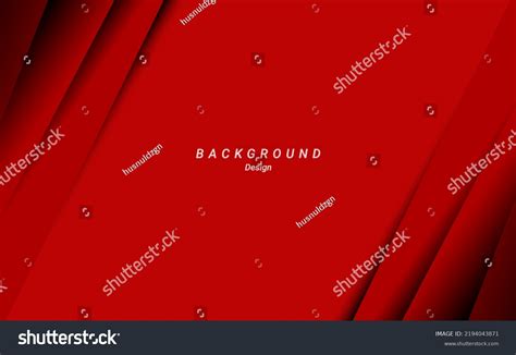 Abstract Red Gradient Geometric Shape Background Stock Vector Royalty Free 2194043871