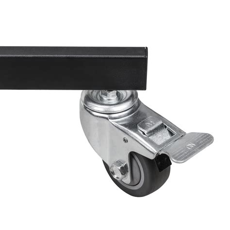 Flashpoint Folding Wheeled Base Stand Black Chrome Plated 9