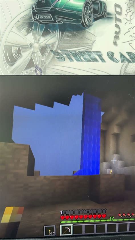 Пещера в майнкрафт Youtube