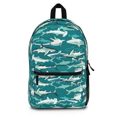 Shark Backpack Etsy