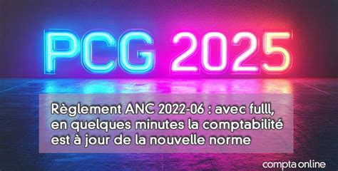 Plan Comptable Général 2025 Principales Nouveautés Compta Online