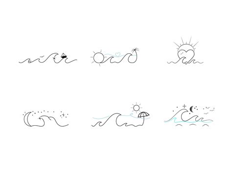 38 Minimalist Tattoo Ideas Minimalist Tattoo Small Tattoos Waves