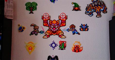 Secret Of Mana Spiky Tiger Perler Album On Imgur