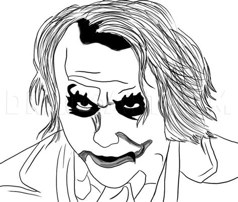 Easy Joker Sketch Quick Monday Morning Joker Sketch 🃏 Joker