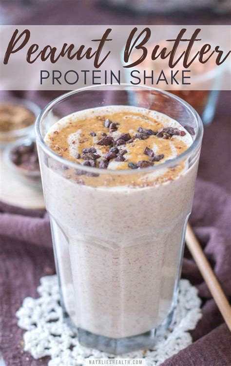 Peanut Butter Protein Shake Natalies Health