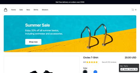 Shirt Shop — Feature Flags Using Nextjs