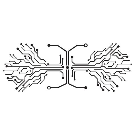 Circuit Logo Template Vector 10454081 Vector Art At Vecteezy