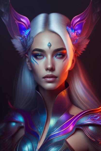 Premium Ai Image Dragon Girl