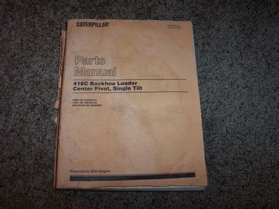 Caterpillar Cat 416c Backhoe Loader 3054 Engine 4zn1 1ar1 Parts