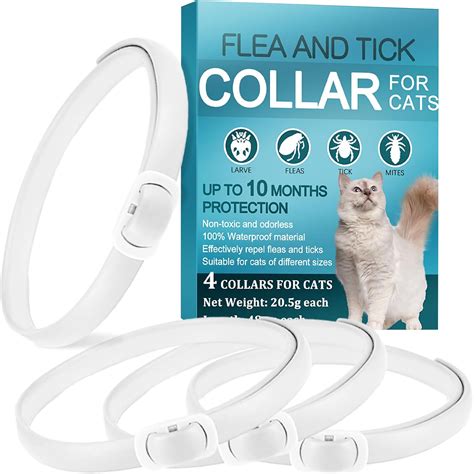 Collare Antiparassitario Per Gatti 10 Mesi Collari Anti Pulci E Zecche